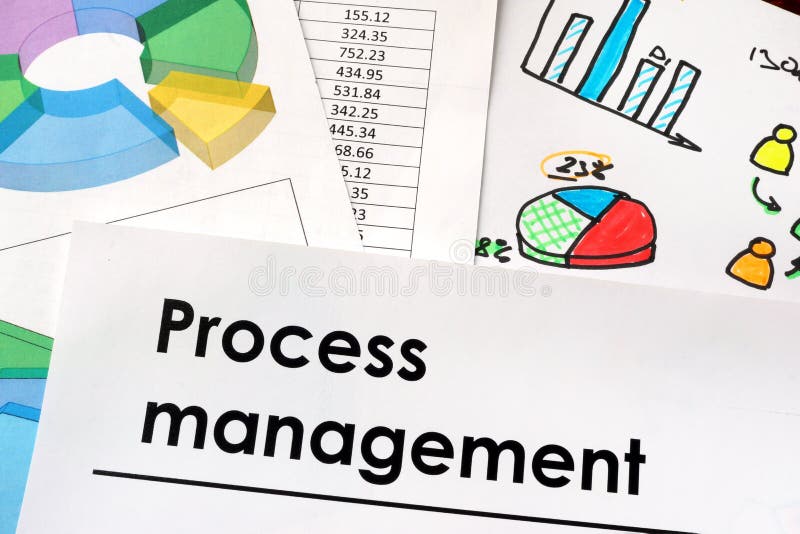 Bpm - Business Process Management Concept Stock Image - Image of ...