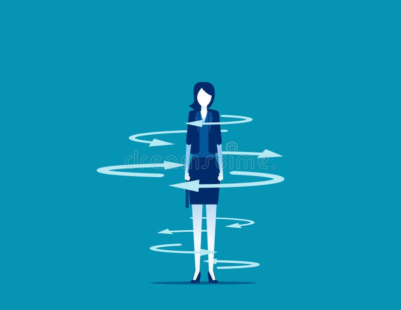 Process Management. Strategy and Performance, Flat Cartoon Vector ...