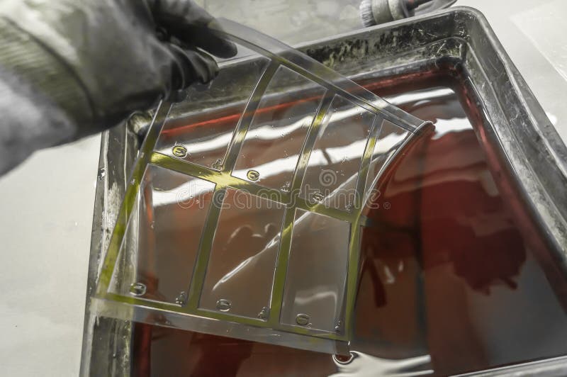 The Process of Manual Washing of Polymer Printing Plates in a Special ...