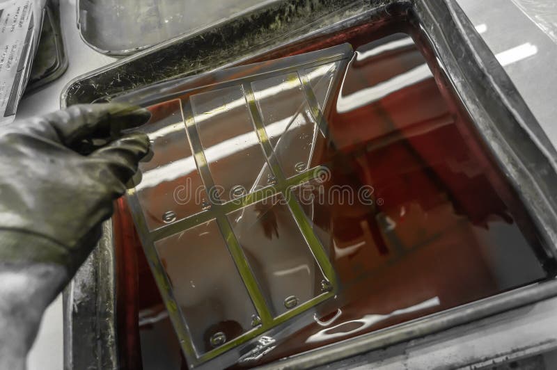The Process of Manual Washing of Polymer Printing Plates in a Special ...