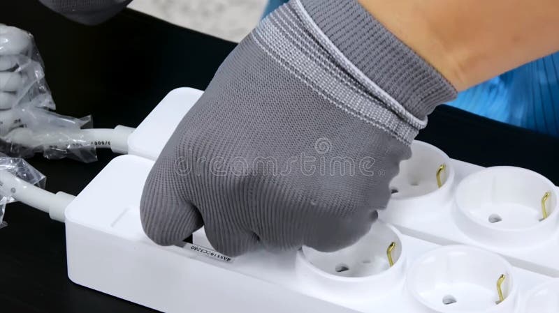 The Process of Mass Production of Power Strips at the Smart Power Bar ...