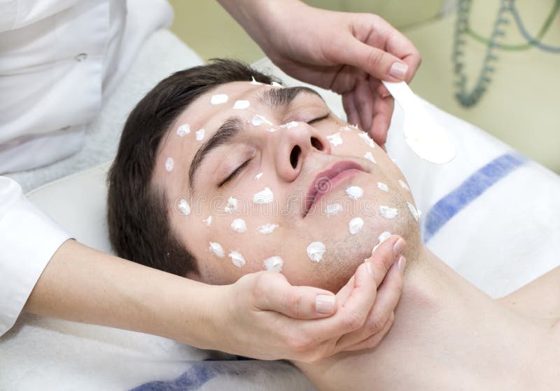 Process of Massage and Facials Stock Image - Image of mask, lying: 71092865