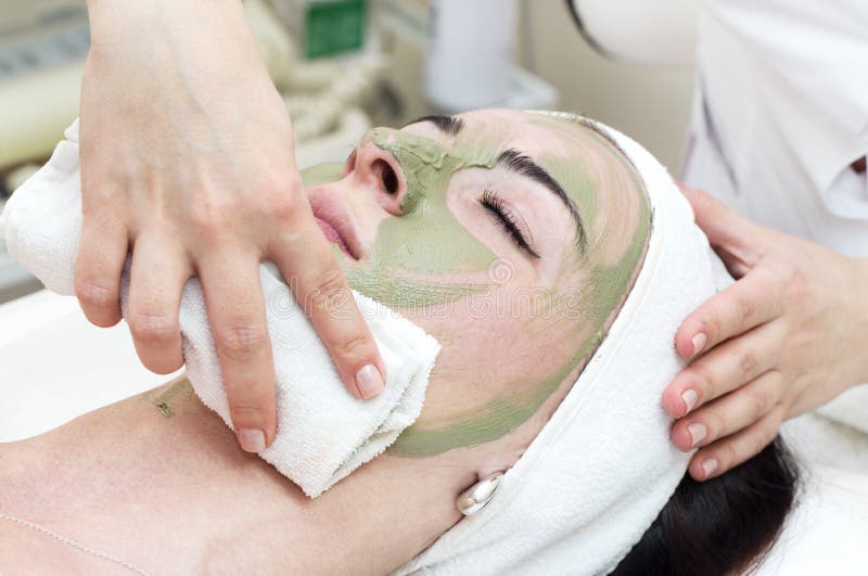 Process of Massage and Facials Stock Photo - Image of clinic, fresh ...