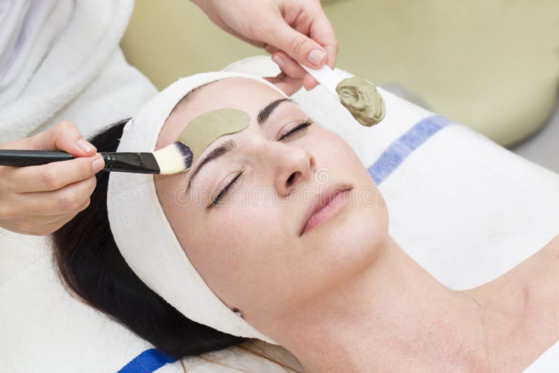 Process of Massage and Facials Stock Photo - Image of girl, body: 73648122