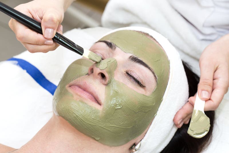 Process of Massage and Facials Stock Photo - Image of natural, lovely ...