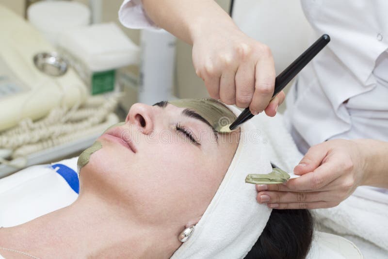 Process of Massage and Facials Stock Image - Image of healthy, healing ...