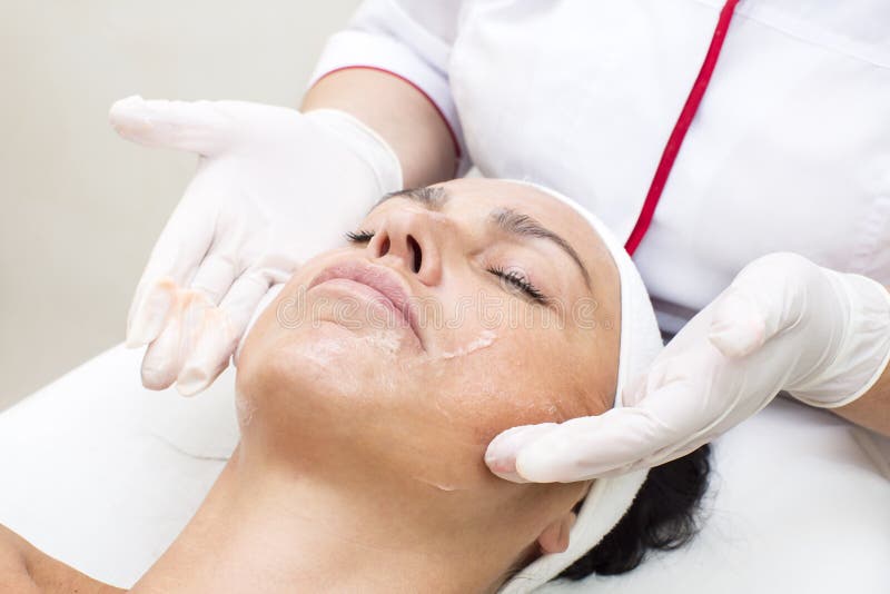 Process of Massage and Facials Stock Photo - Image of female, clinic ...