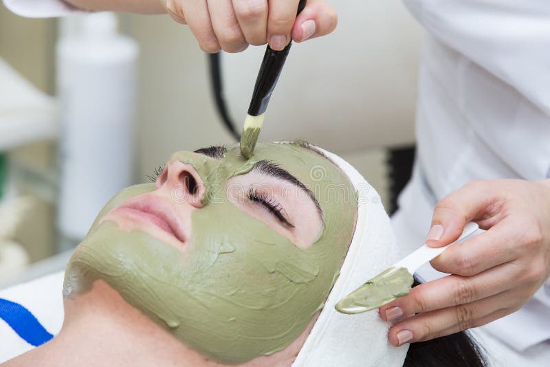 Process of Massage and Facials Stock Image - Image of people, clean ...