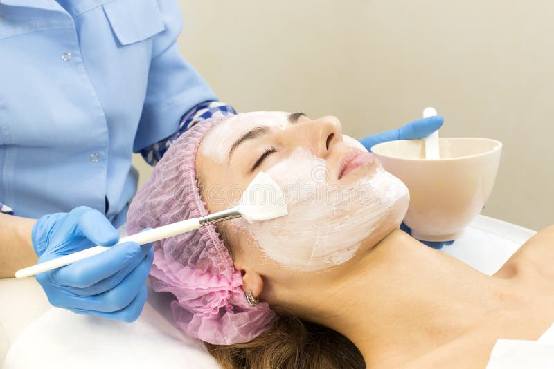 Process of Massage and Facials Stock Photo - Image of girl, massage ...