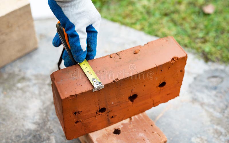 The Process of Measuring the Size Stock Photo - Image of industry, size ...