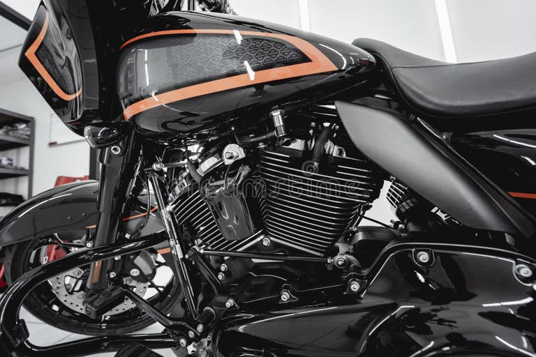 The Process of Nano Coating Motorcycle Applying Soft Fiber Sponge ...