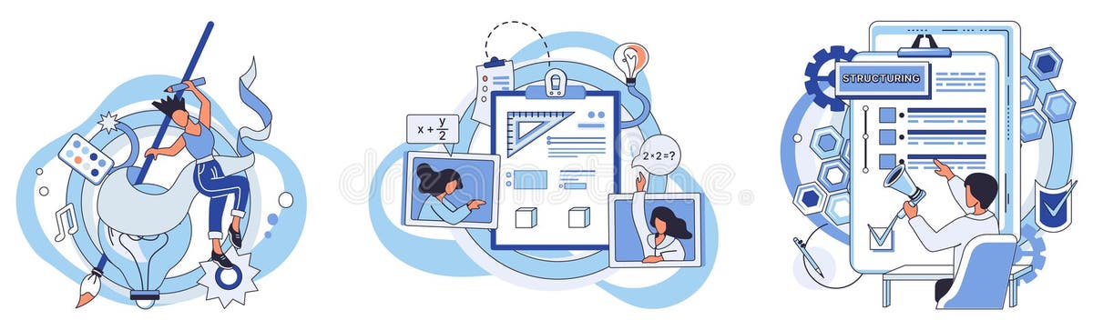 Methodical Development Stock Illustrations – 242 Methodical Development ...