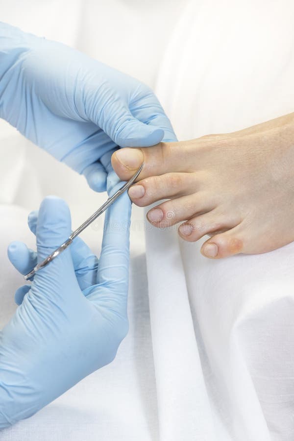 Process Pedicure at Beauty Salon Stock Photo - Image of pedicure ...