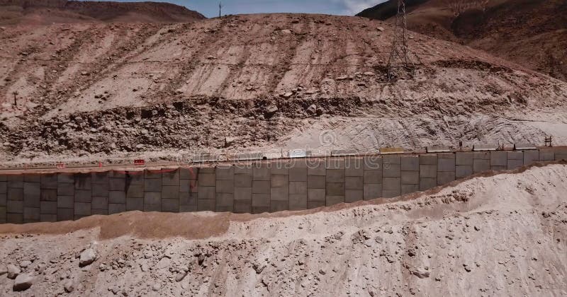Process of Placing Concrete Diaphragm Walls To Support Embankments and ...