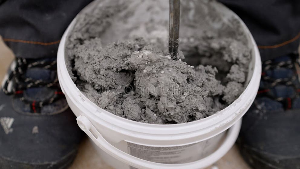 The Process of Preparing the Construction of the Putty Dry Mix and ...