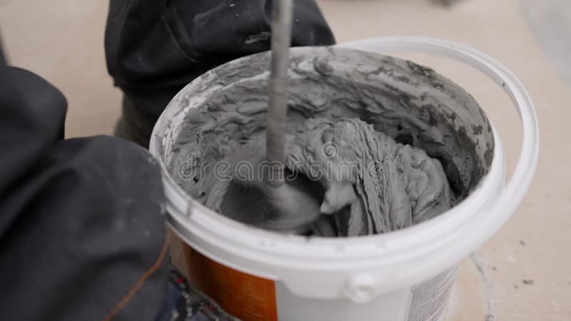 The Process of Preparing the Construction of the Putty Dry Mix and ...