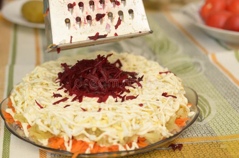 The Process of Preparing Delicious Dishes in Details Using a Knife and ...