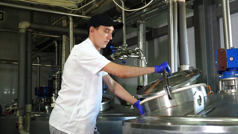 The Process of Producing Various Varieties of Cheese on a Dairy Farm ...