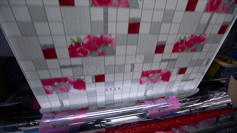Wallpaper Printing, Wallpaper Manufacturing Process, Wallpaper ...