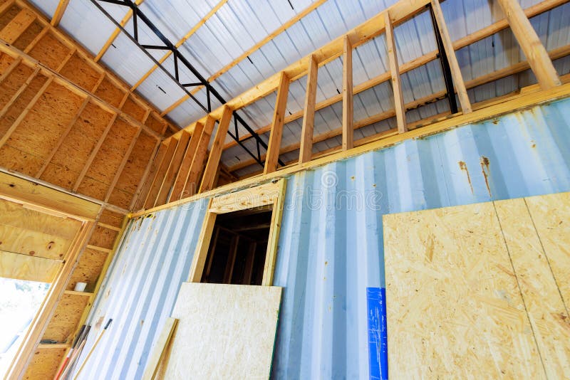 We are in Process Reconstructing Interior of Warehouse a Large Room is ...