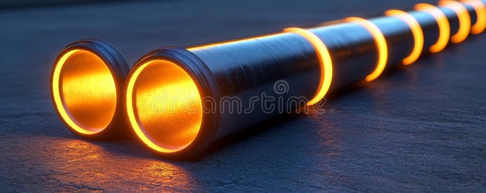 The Process of Relining Underground Pipes Includes Curing a Liner with ...