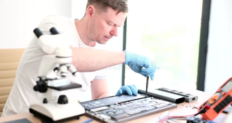 Process of Repairing Laptop and Diagnosing Breakdown of Personal ...