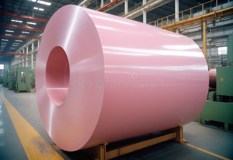 The Process of Smoothing the Interior of a Cylinder Stock Illustration ...