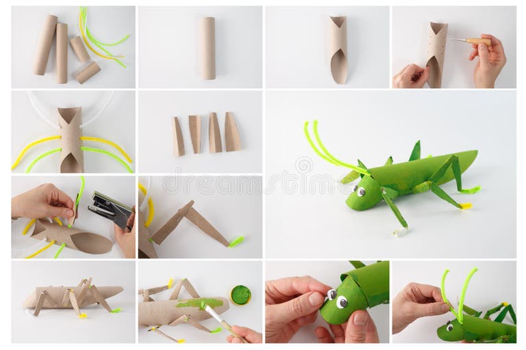 Process in Steps. Creative Engaging Project that Brings a Grasshopper ... Process in Steps. Creative Engaging Project that Brings a Grasshopper ...