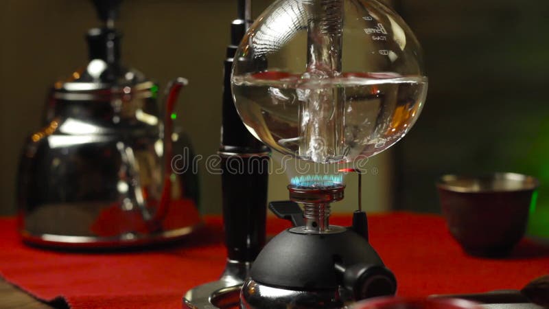 Process of Tea in the Siphon Traditions of Asia Stock Video - Video of ...