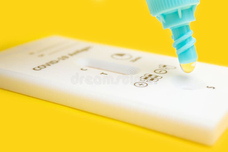 Process of Testing with Rapid Antigen Test Kit for Viral Disease COVID ...