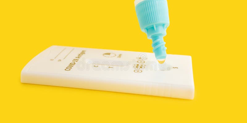 Process of Testing with Rapid Antigen Test Kit for Viral Disease COVID ...