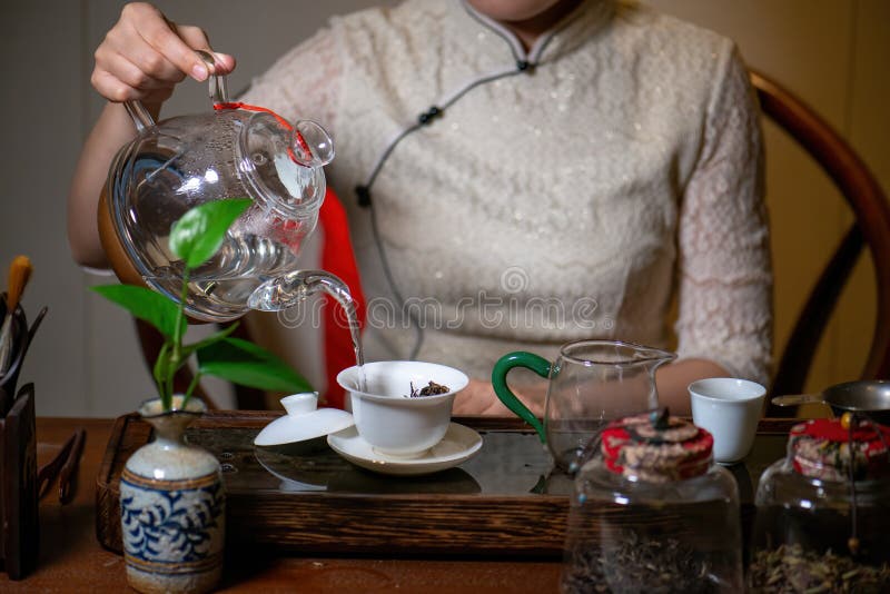 Chinese tea art stock image. Image of icing, culture - 241162751