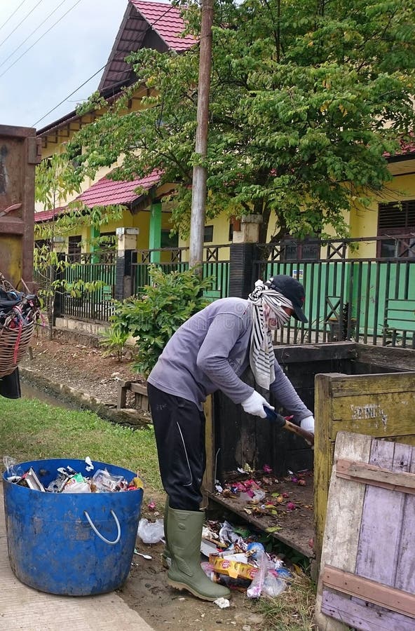 Waste Management System with Temporary Storage Editorial Photo - Image ...
