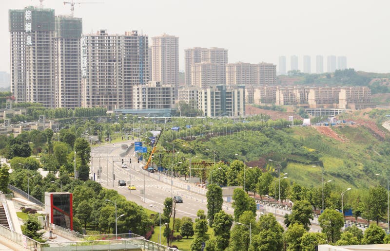 Process of Urbanization editorial photo. Image of china - 73266211