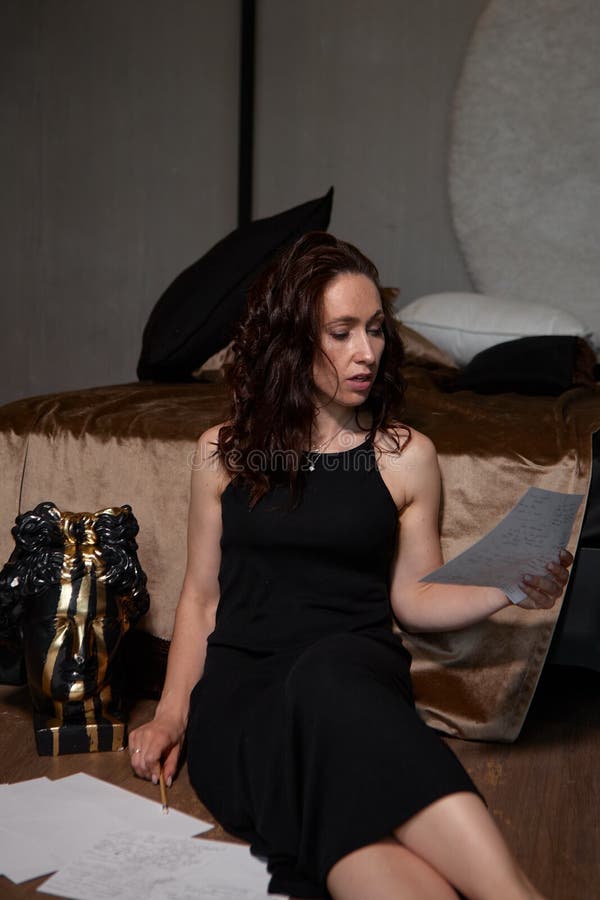 The Process of Writing a Text Stock Photo - Image of homework, college ...