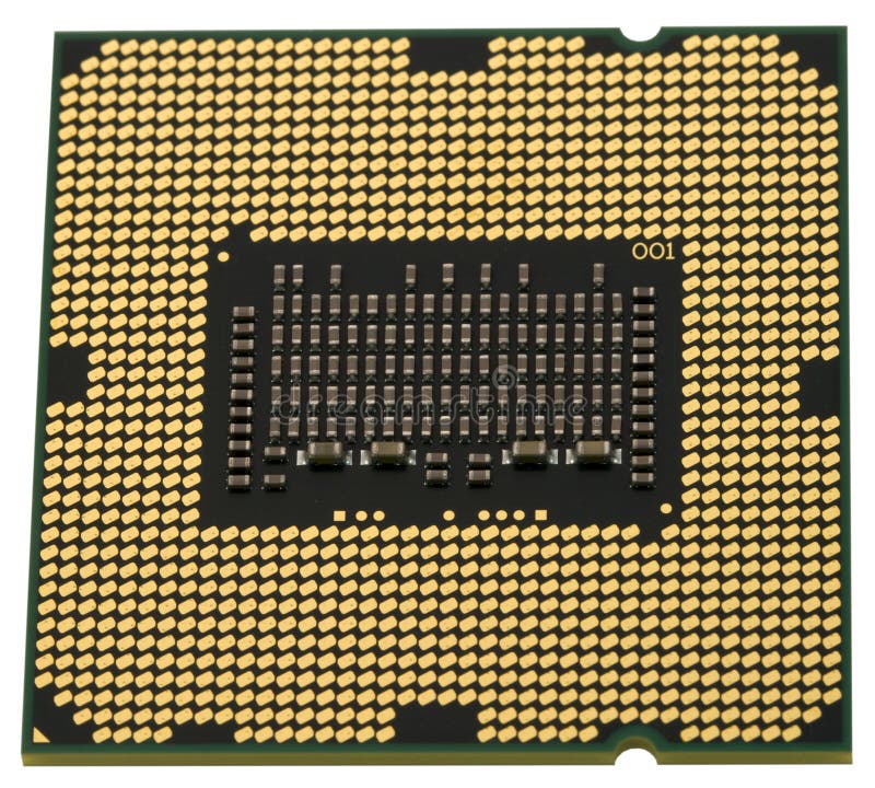 Processador do computador foto de stock. Imagem de engenharia - 17965574