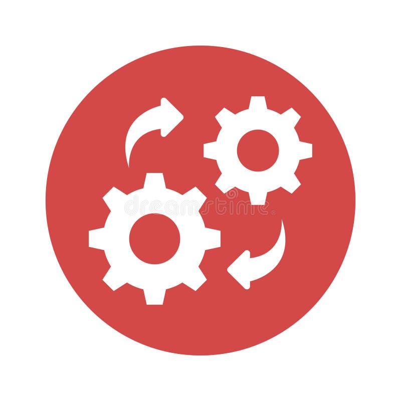 Configurações De Processamento ícone De Vetor Isolado De Linha De ...