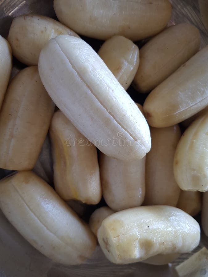 Processed Bananas, Dried Bananas on a Basket Stock Image - Image of ...
