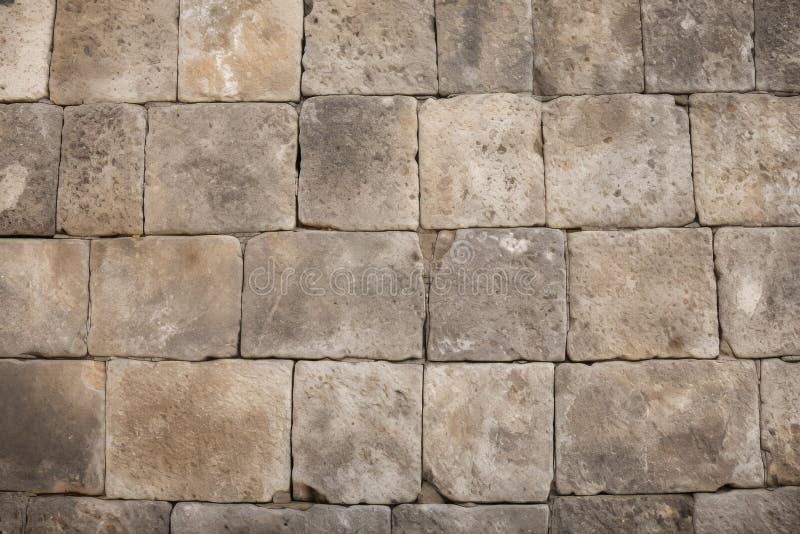 Processed Collage of Ancient Yellow Block Wall Texture. Background for ...