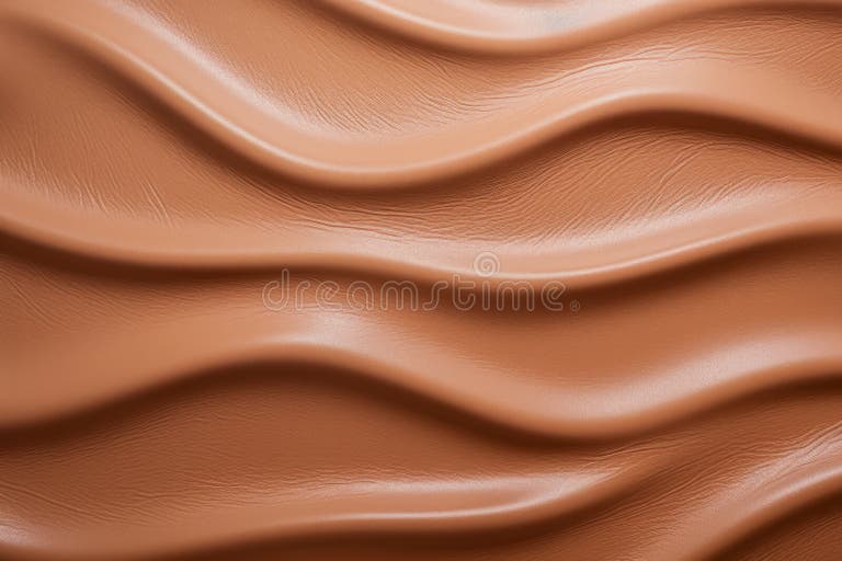 Processed Collage of Brown Liquid Silicon or Plastic Surface Texture ...