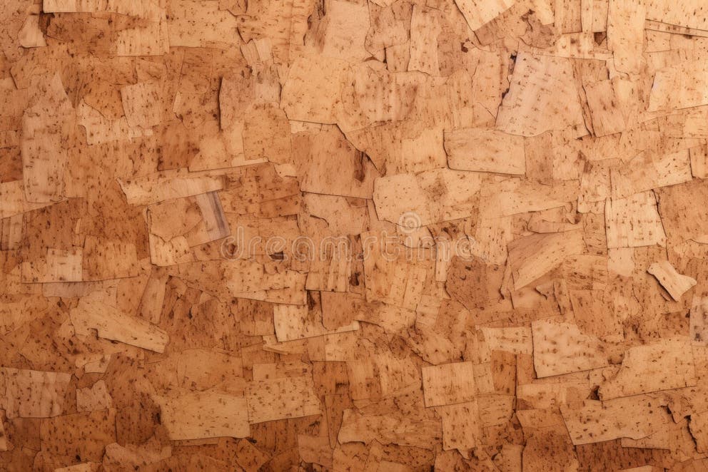 Processed Collage of Cork Board or OSB Board Material Texture ...
