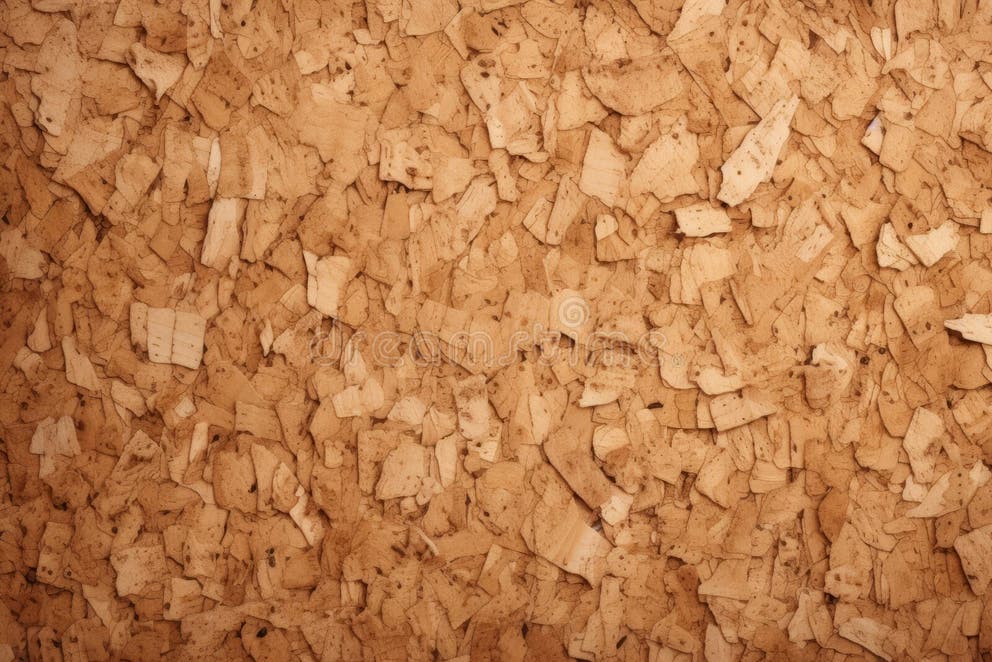 Processed Collage of Cork Board or OSB Board Material Texture ...