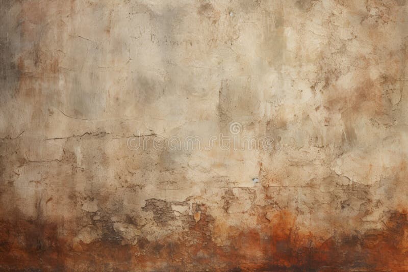 Processed Collage of Dirty Brown Concrete Wall Surface Texture ...