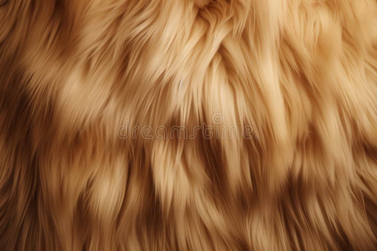 Processed Collage of Fluffy Animal Fur Surface Texture. Background for ...