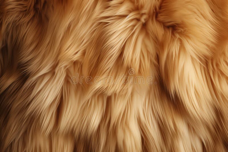 Processed Collage of Fluffy Animal Fur Surface Texture. Background for ...