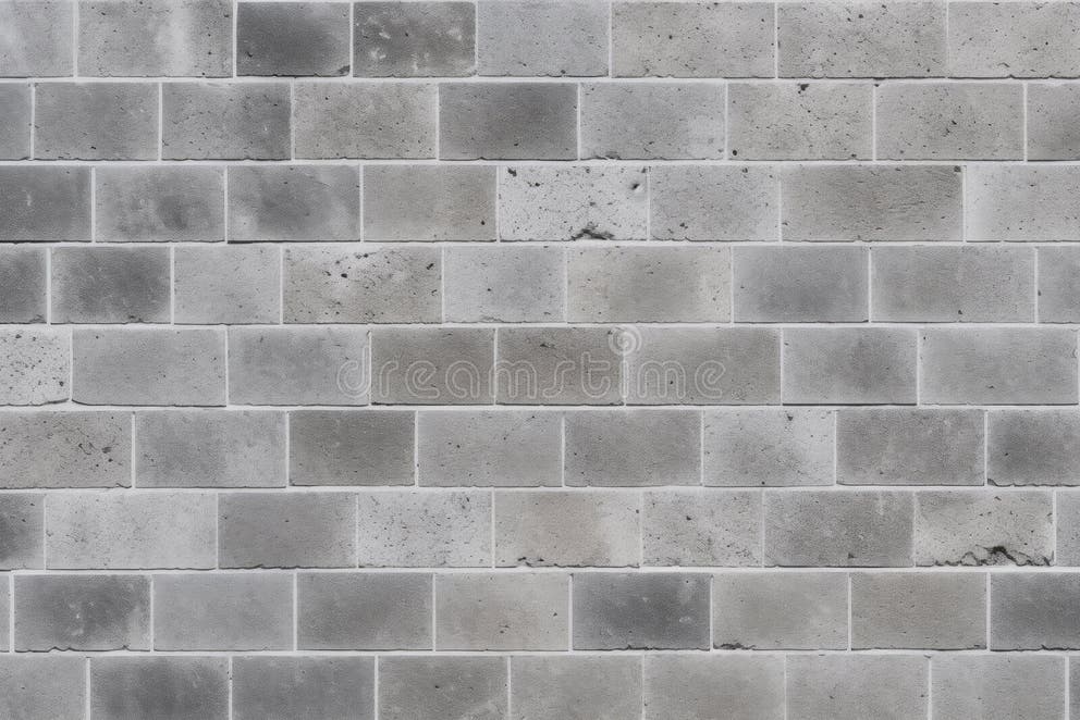Processed Collage of Grey Concrete Brock Wall Surface Texture ...