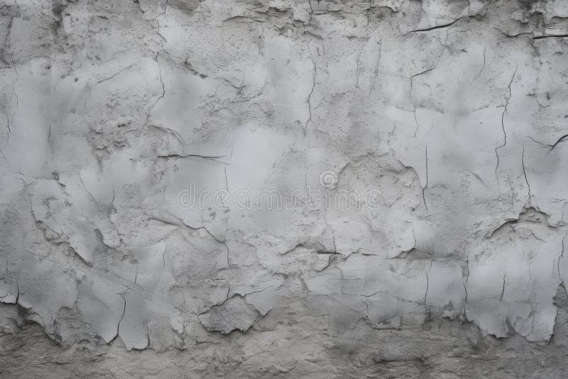 Processed Collage of Grey Cracked Stucco Wall Texture. Background for ...