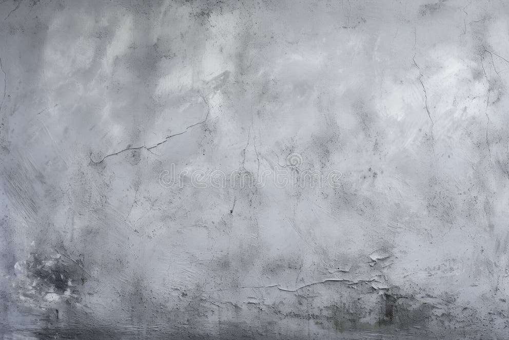 Processed Collage of Grey Cracked Stucco Wall Texture. Background for ...