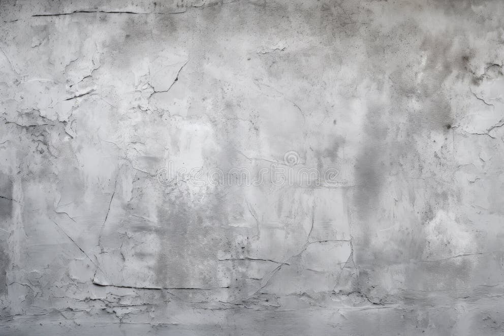 Processed Collage of Grey Cracked Stucco Wall Texture. Background for ...