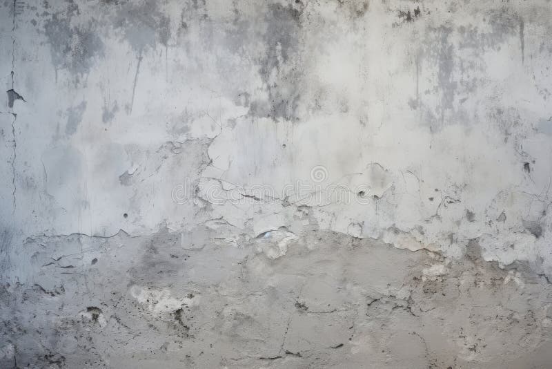 Processed Collage of Grey Cracked Stucco Wall Texture. Background for ...